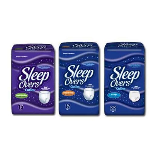 Sleep Overs Youth Pull Up Disposable Underwear